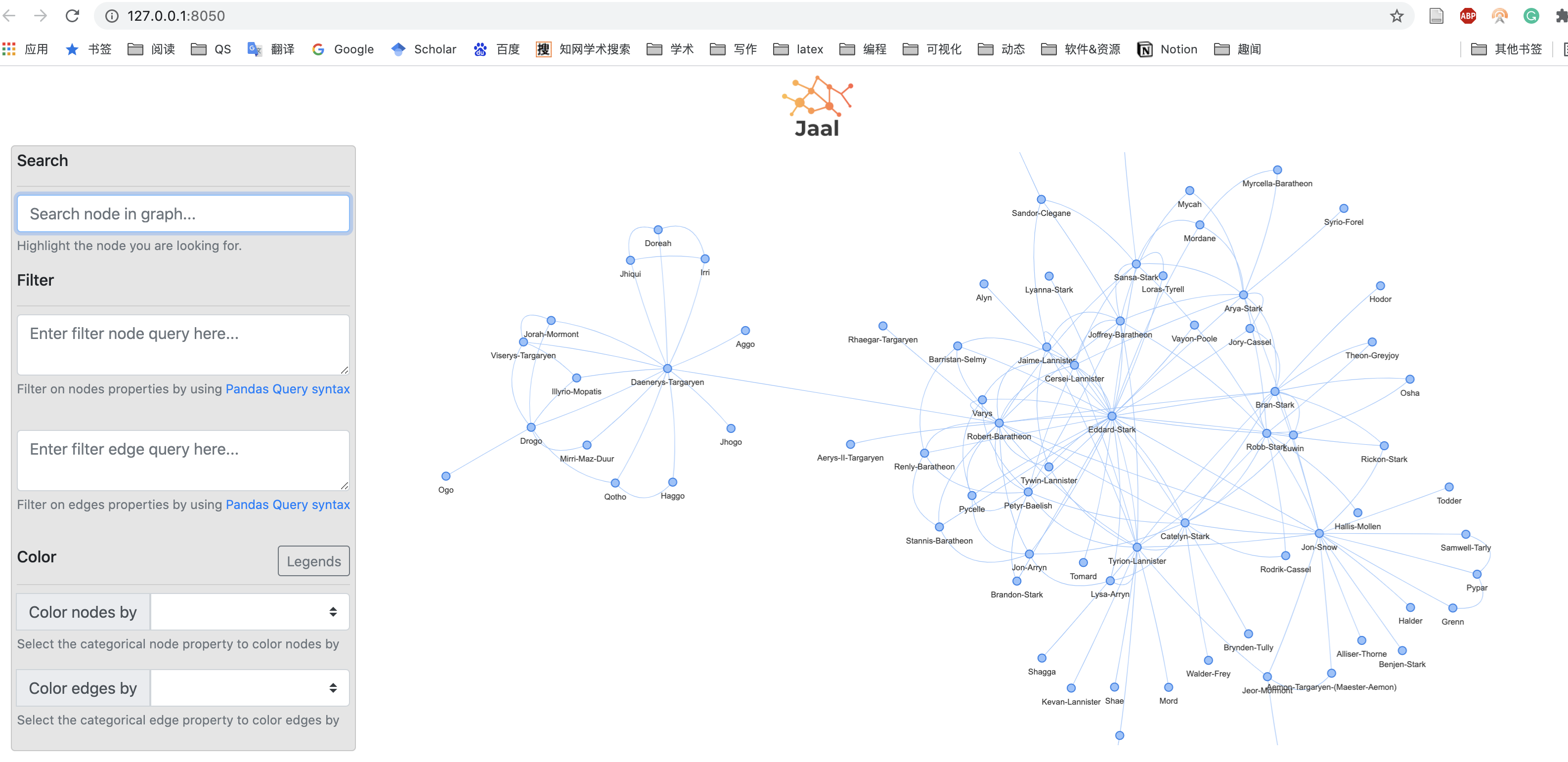 Jaal库~轻松绘制动态社交网络关系图 | 大邓和他的PYTHON